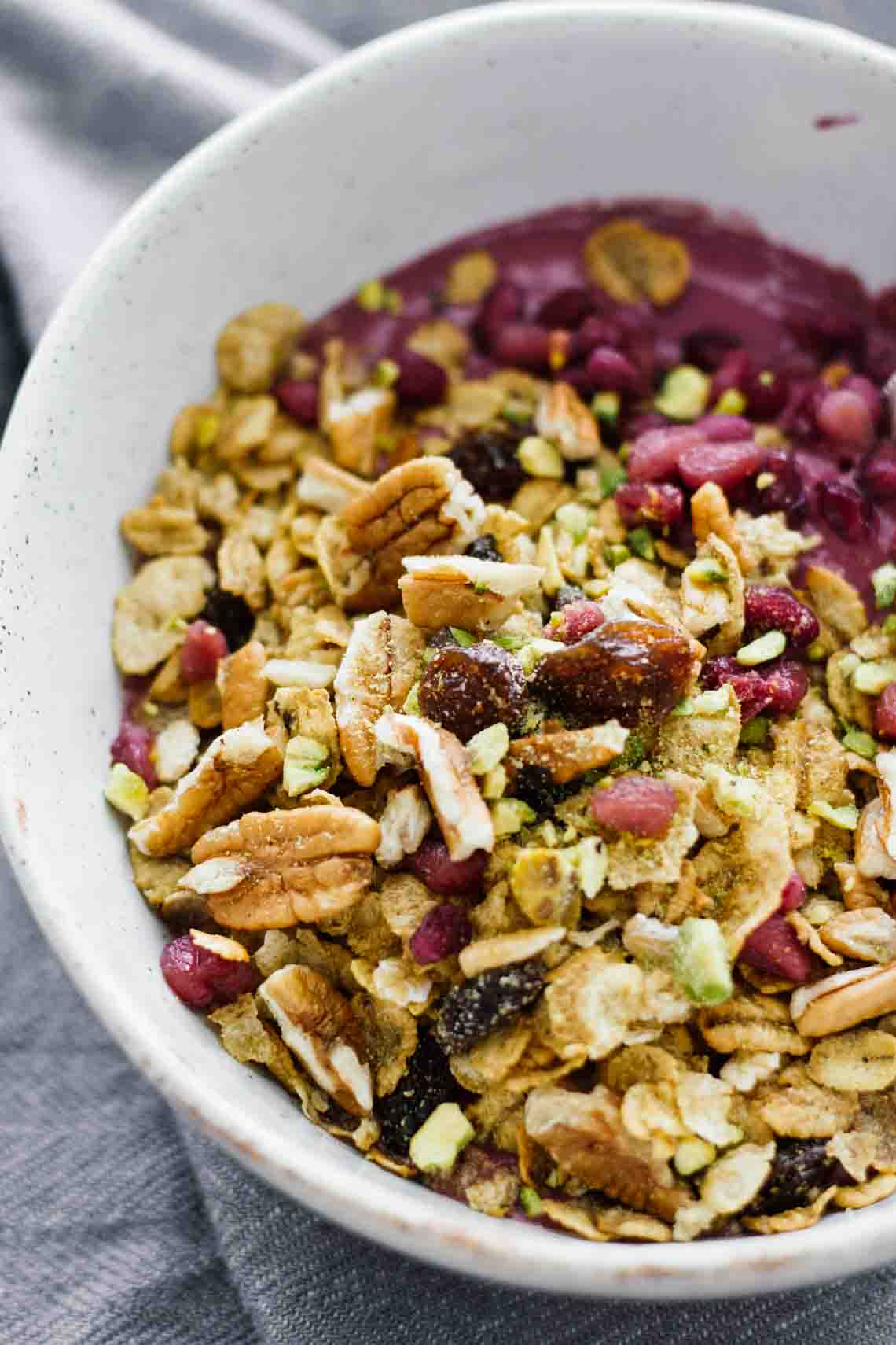 5-Minute Fall Acai Bowls Recipe | Post Consumer Brands
