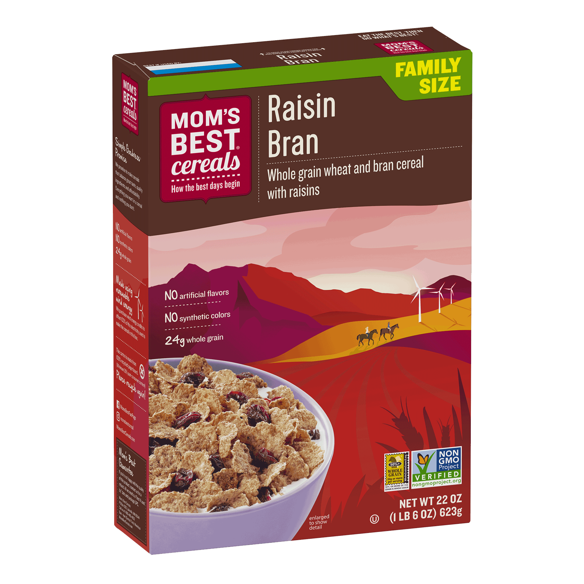 Mom's Best® Sweetened Wheatfuls® Cereal | Post