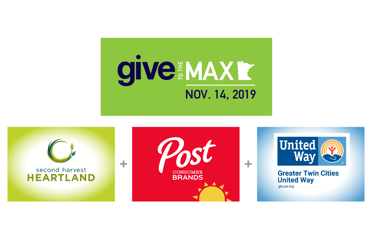 Double your impact on Give to the Max Day - Post Consumer Brands