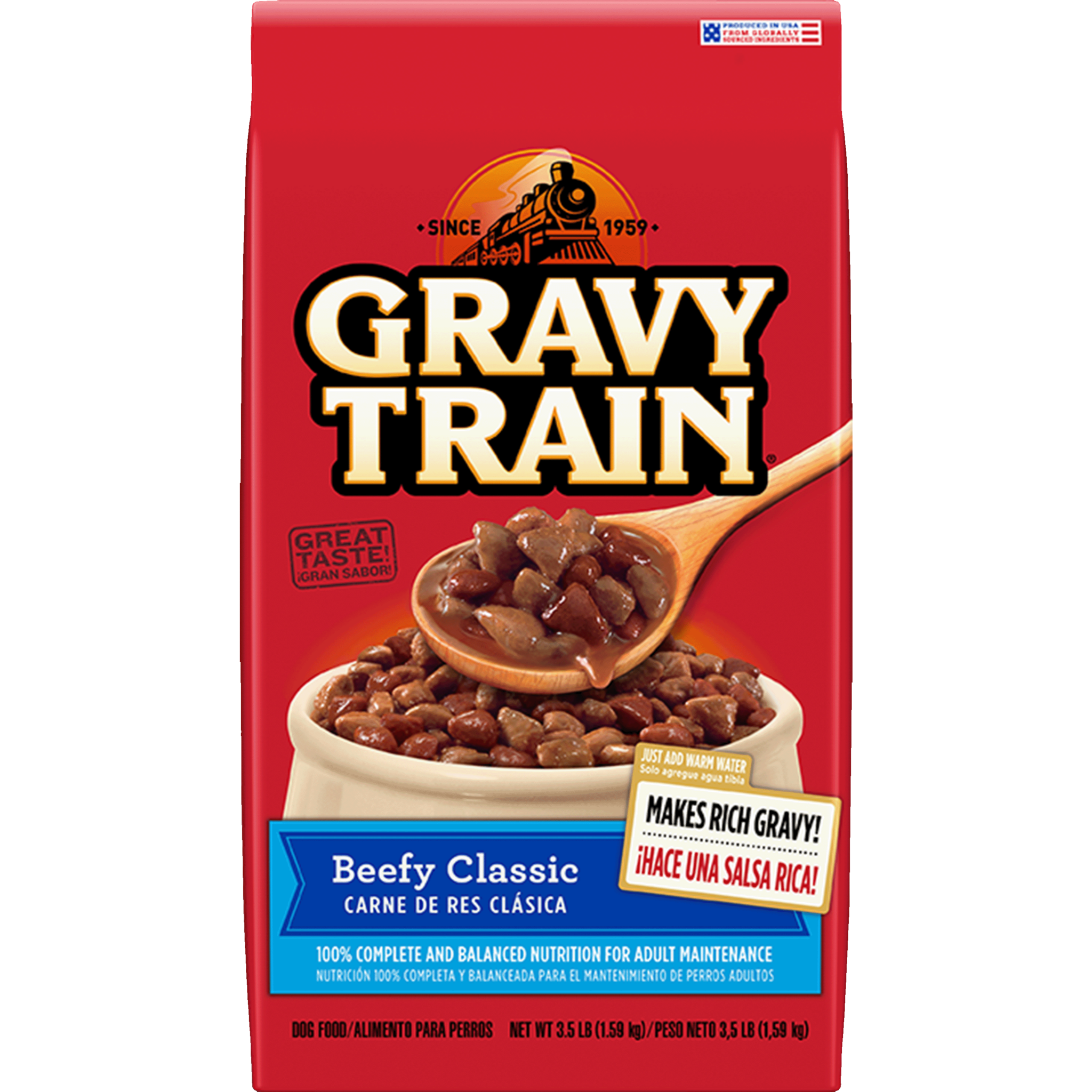 Gravy Train Beefy Classic Dry Dog Food | Post Consumer Brands
