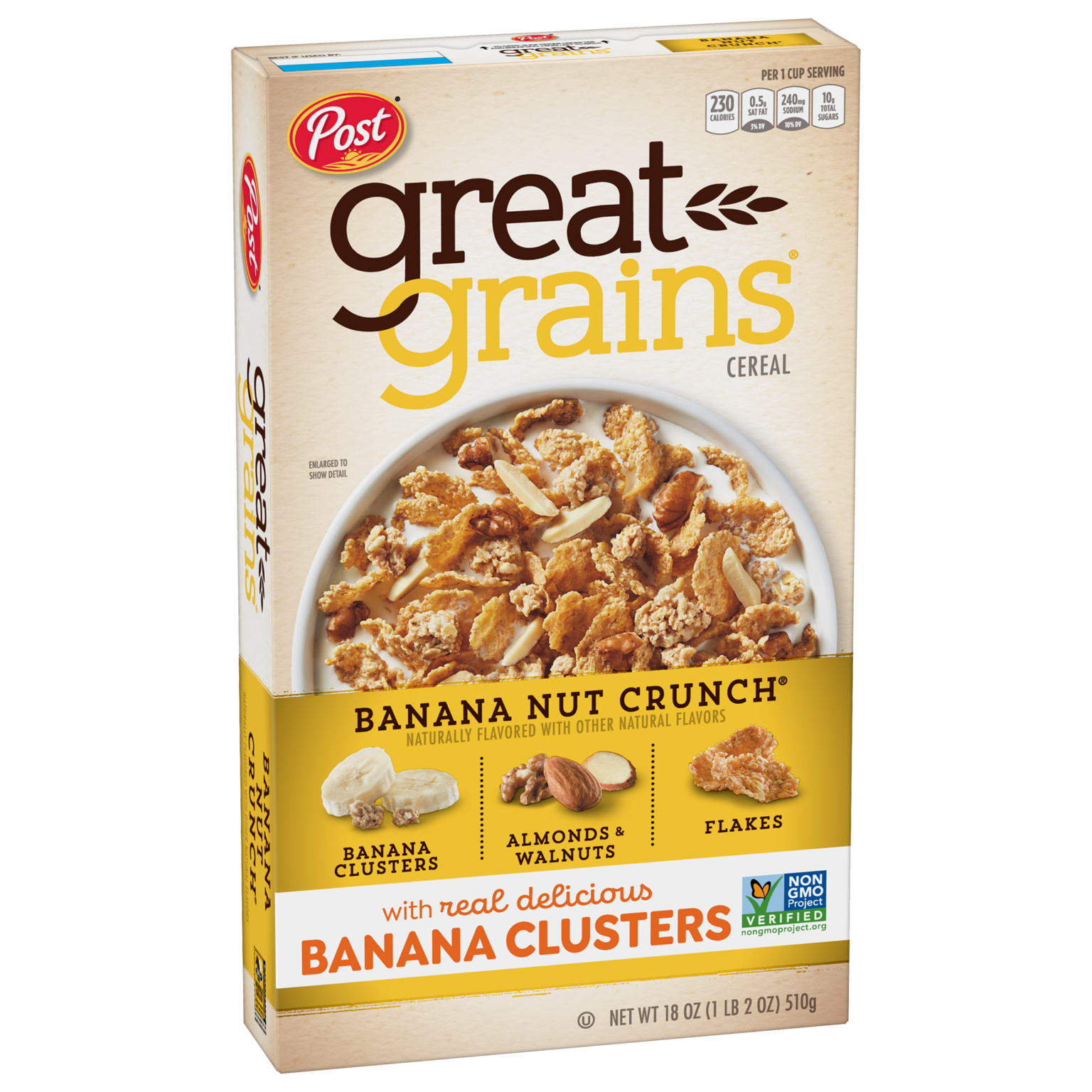 Great Grains® Crunchy Pecan™ cereal | Post Consumer Brands