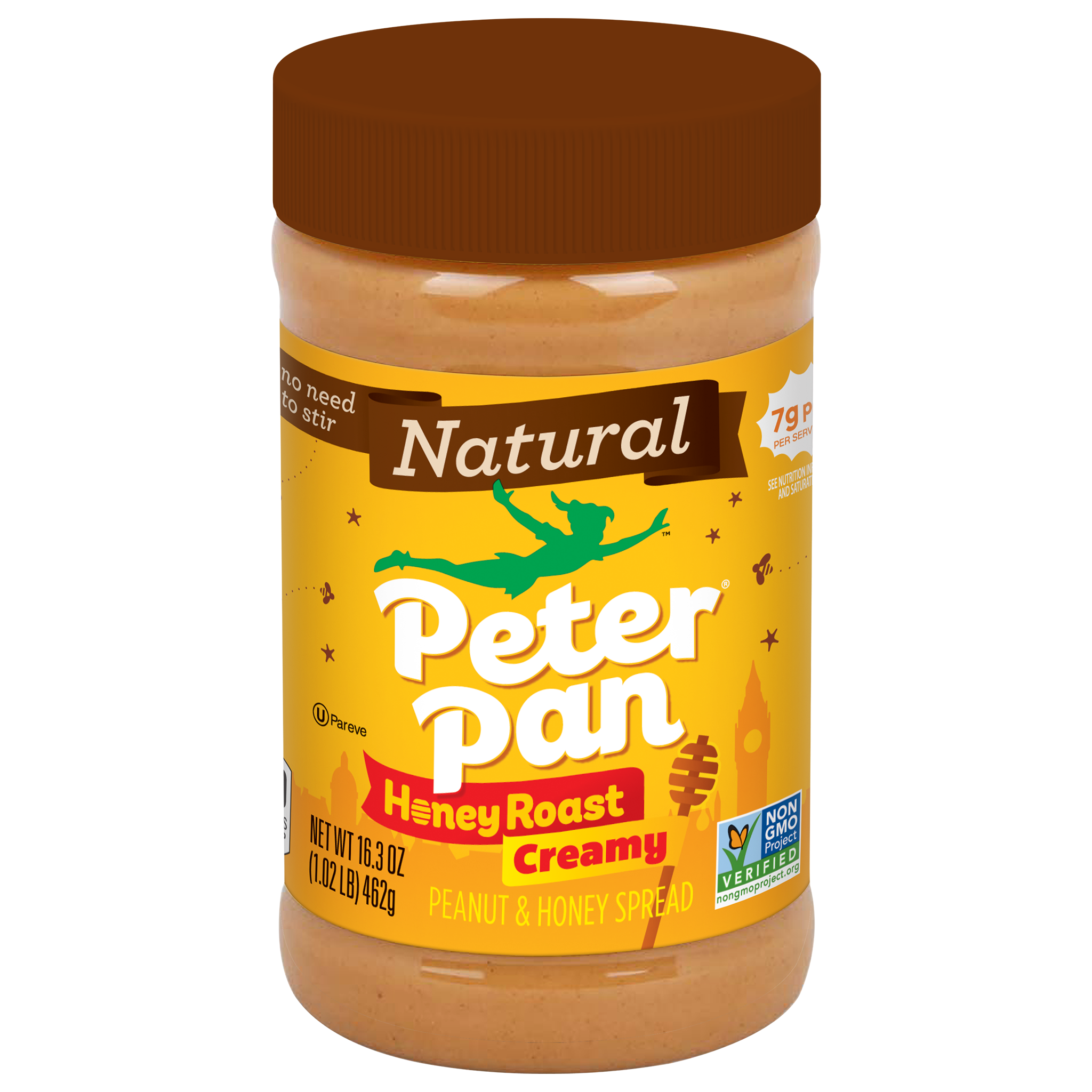 Peter Pan Natural Honey Roast Creamy Peanut Spread Peter Pan Natural Honey Roast Creamy Peanut Spread
